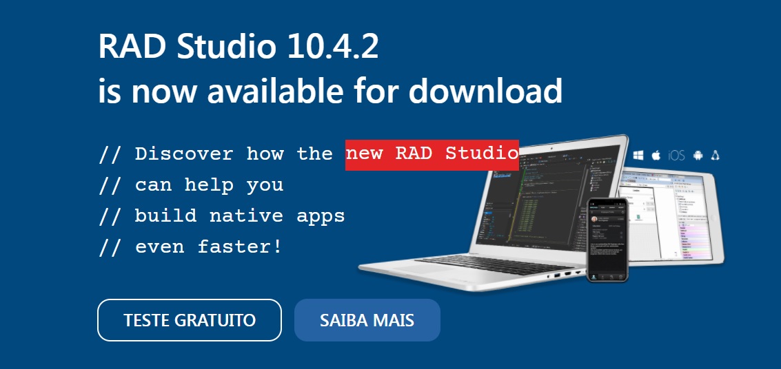 RAD Studio 10.4 Sydney update 2 lançado | Landerson Gomes